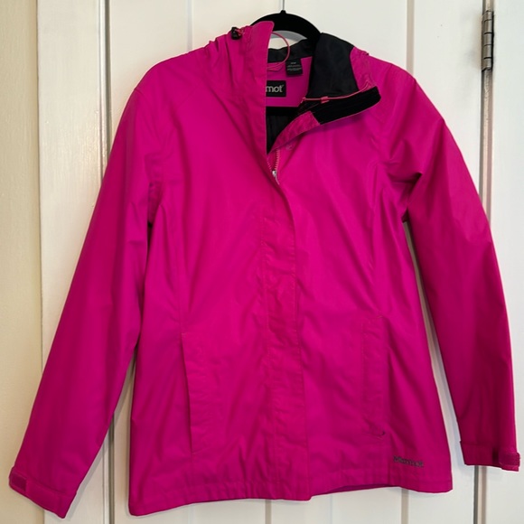 Marmot | Jackets & Coats | Marmot Womens Pink Rain Jacket Size Med ...